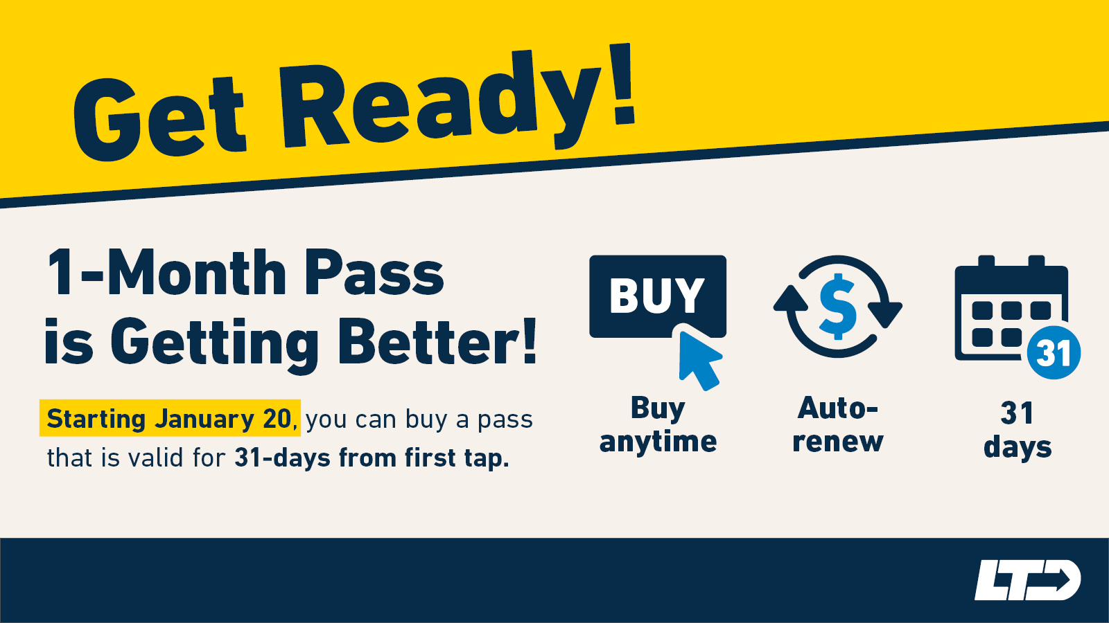 Get Ready! 1-Month Passes Are About to Get Even Better - Lane Transit ...